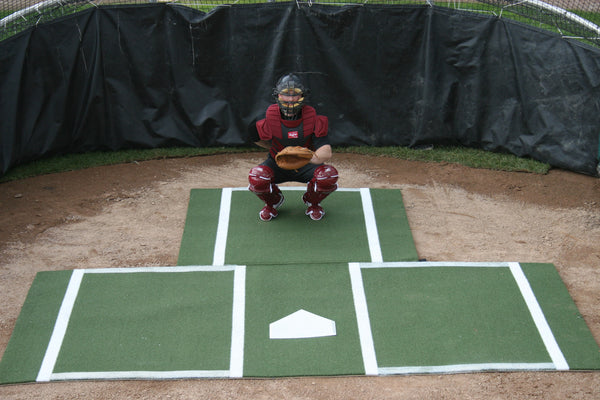 Batting Mat Pro With Catcher Extension by ProMounds – Florida Net Company